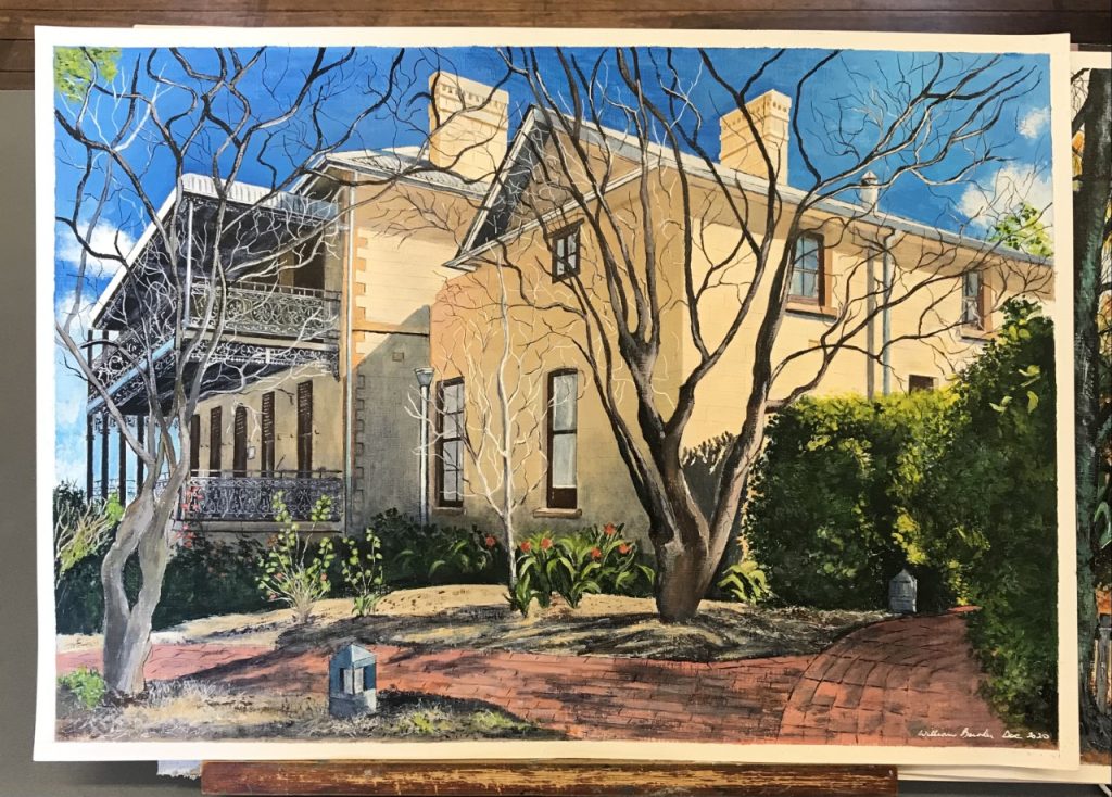 Drawing Inspiration from Brush Farm House