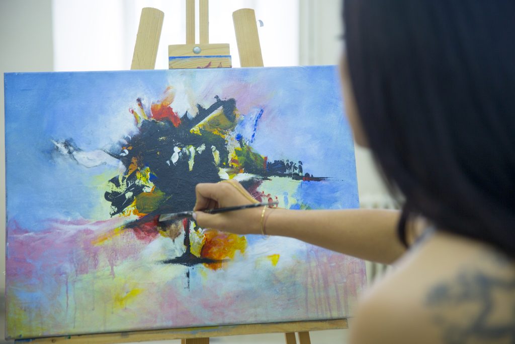 Abstract Painting for Beginners - Macquarie Community College
