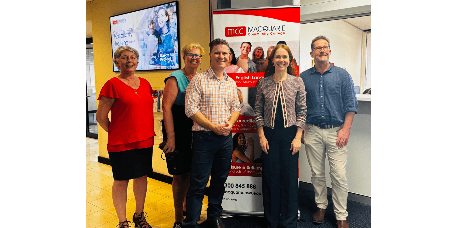 Strengthening Community Education: Monica Tudehope, MP and Justin ...